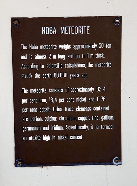 World Biggest Meteorite Hoba Meteorite on Earth | Information Hub Of ...